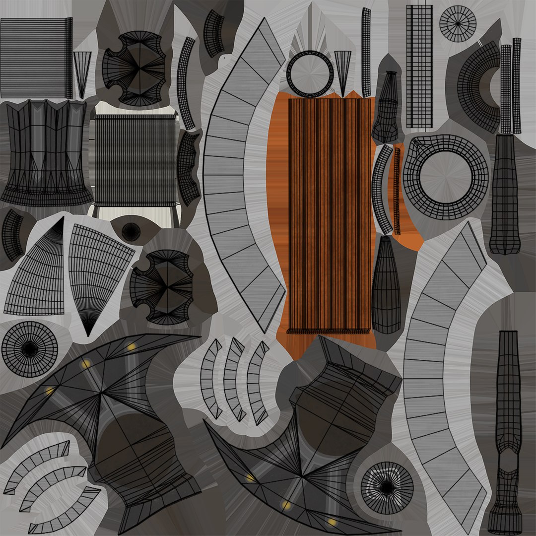 3D 6 Battle Axes Collection All PBR Unity UE Textures model ...