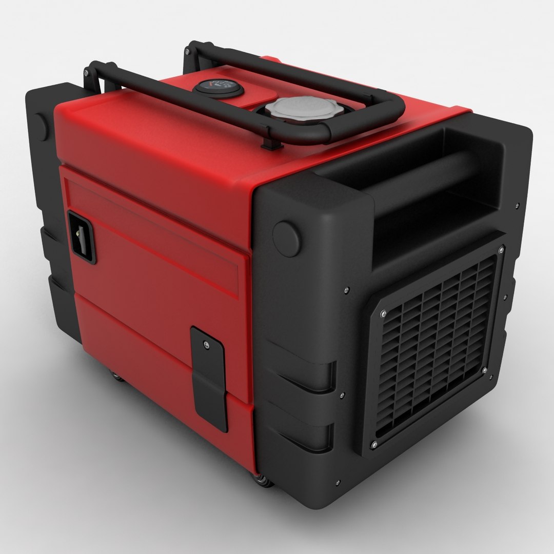 3d model portable generator