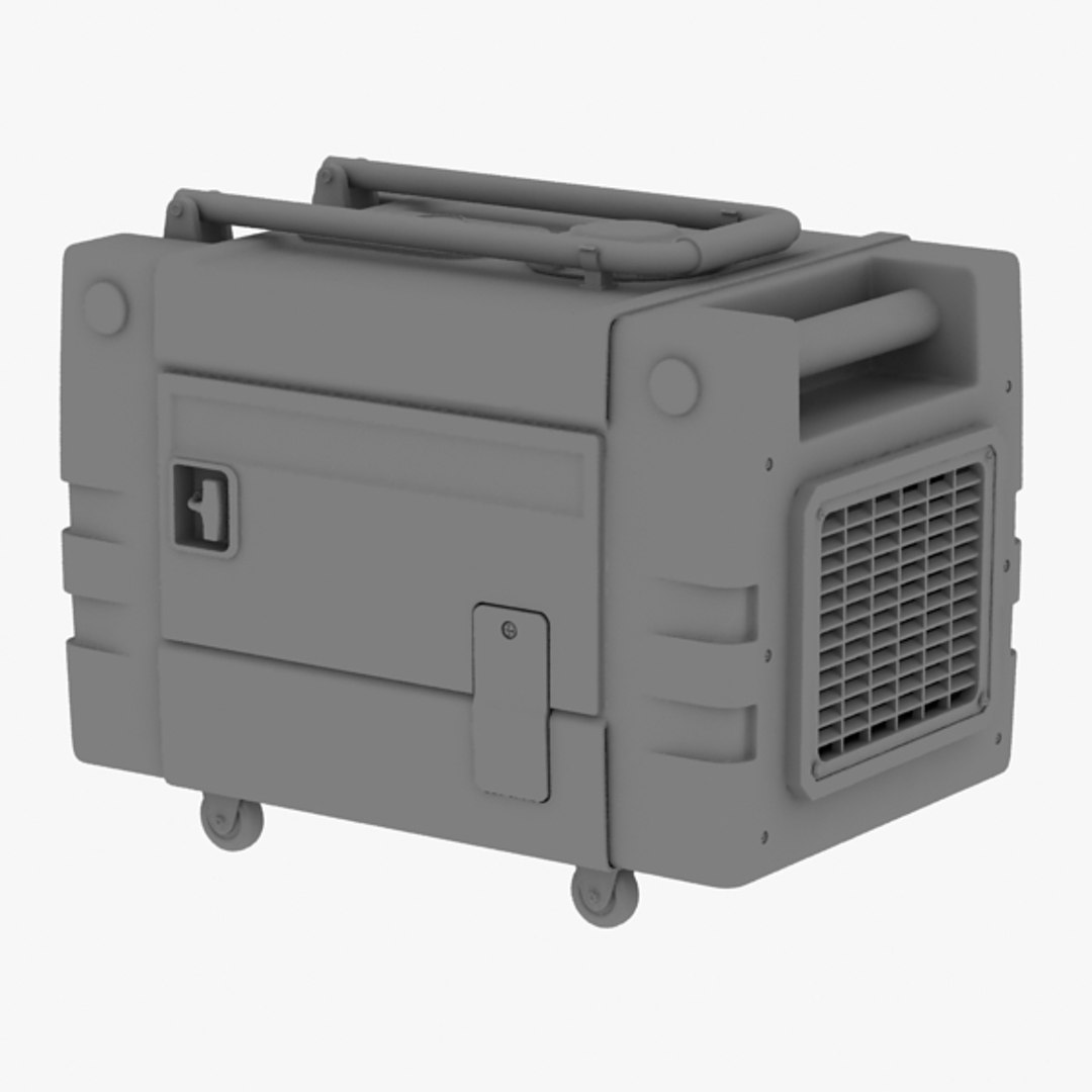 3d model portable generator