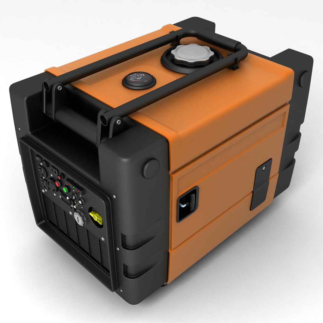 3d model portable generator