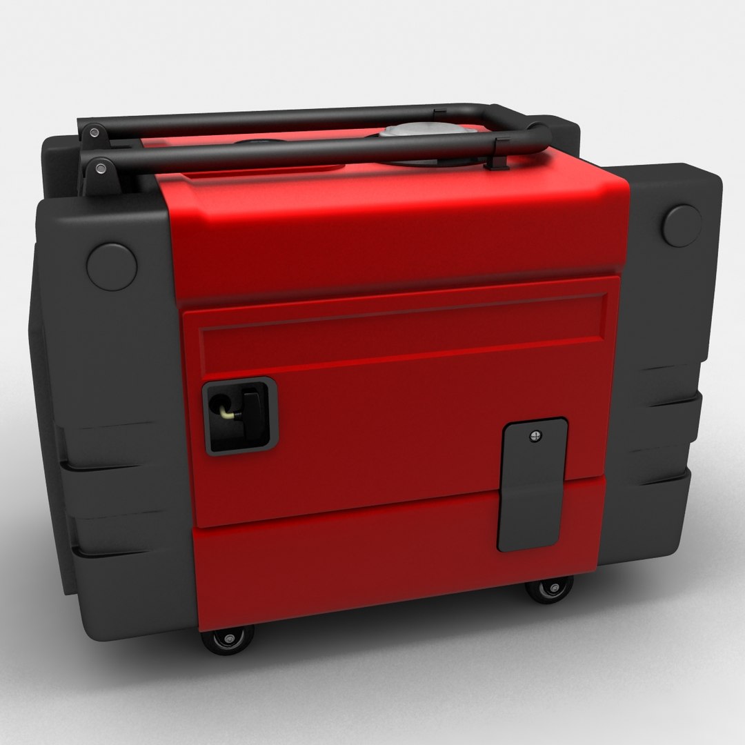 3d model portable generator