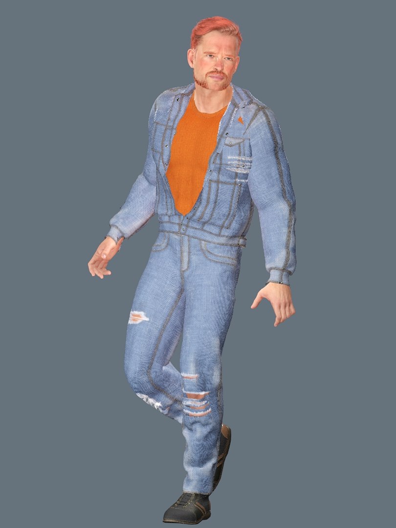 Realistic Rigged Style Man-Sam Character 3D Model 3D Model - TurboSquid ...