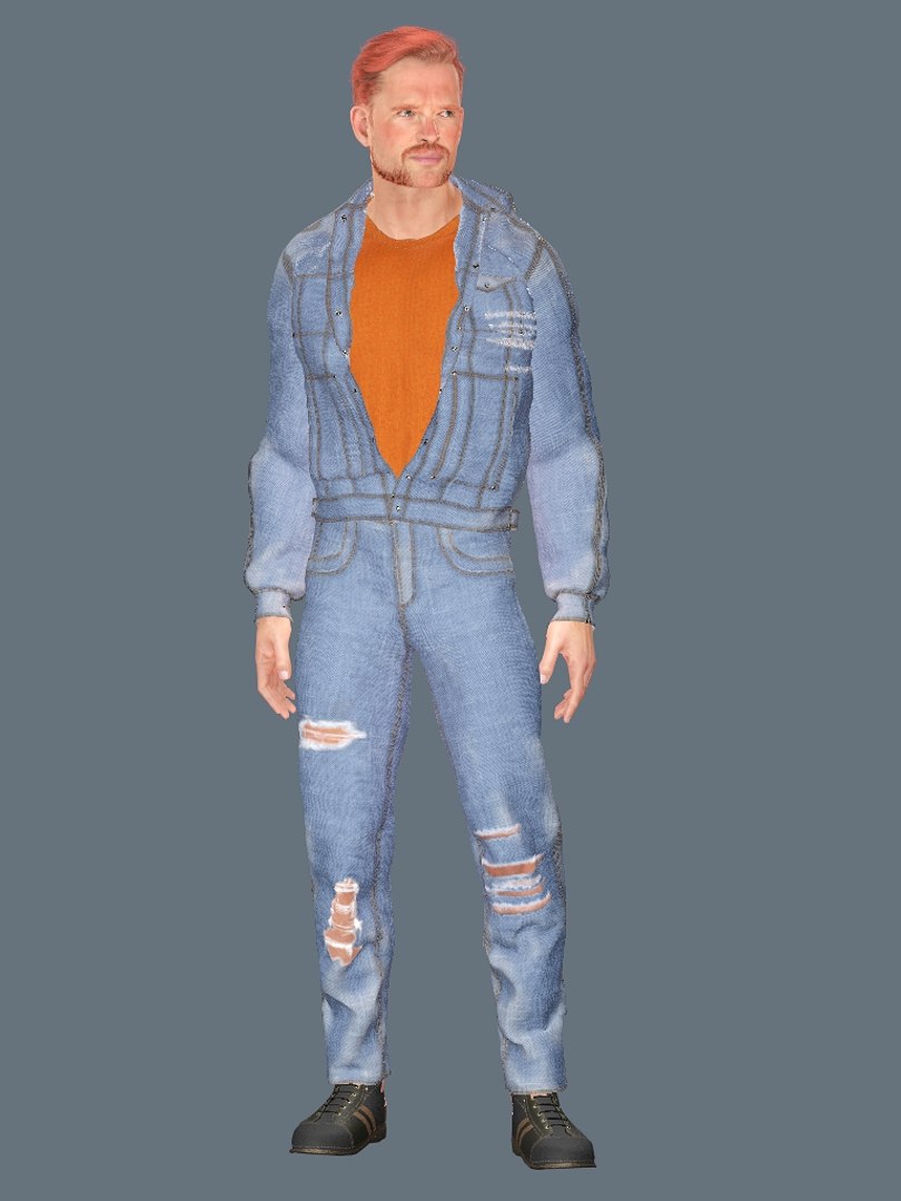 Realistic Rigged Style Man-Sam Character 3D Model 3D Model - TurboSquid ...