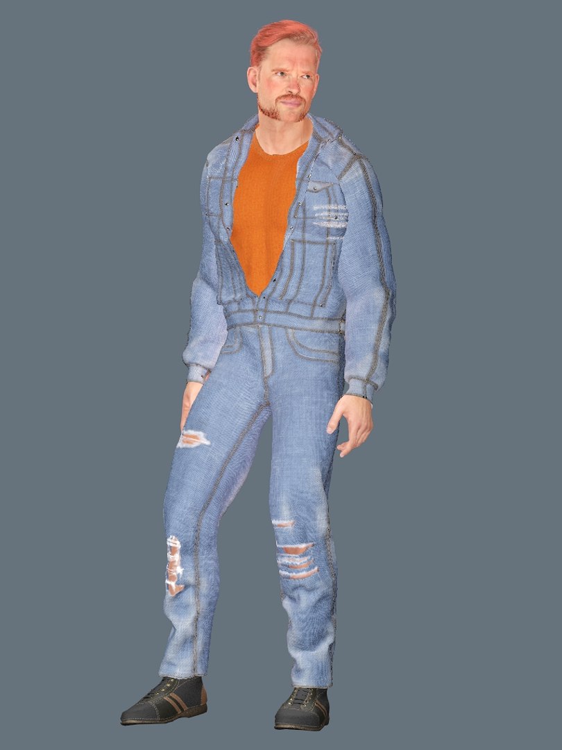 Realistic Rigged Style Man-Sam Character 3D Model 3D Model - TurboSquid ...
