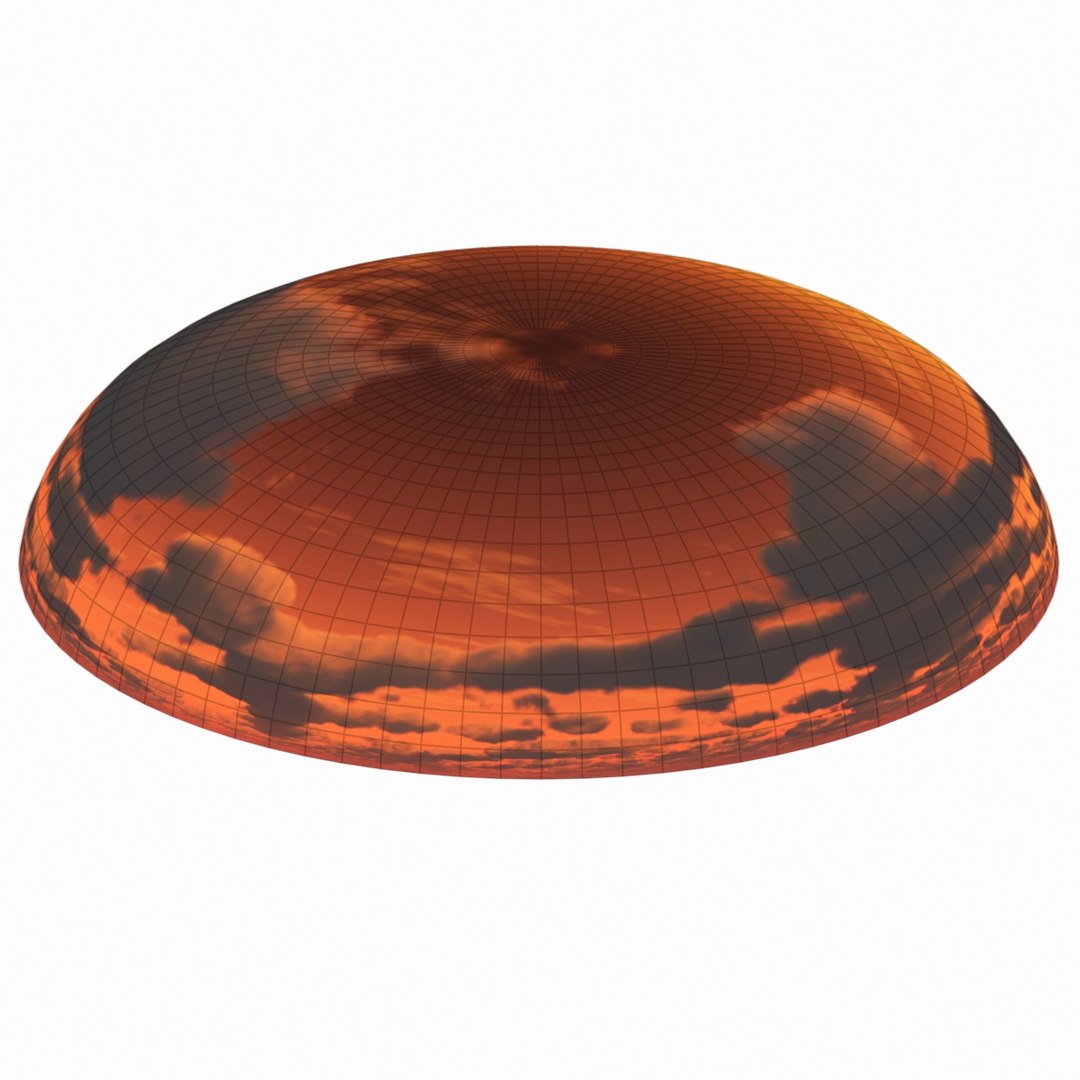 3d Sky Clouds Model