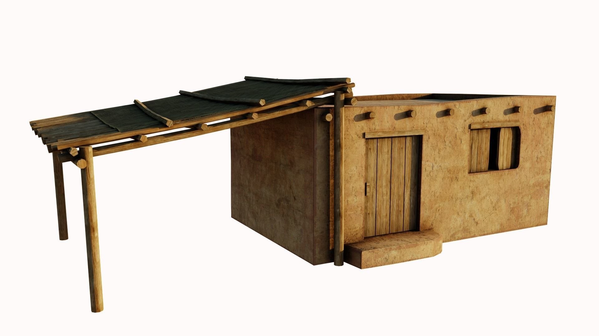 Small Hut Model - TurboSquid 1835519