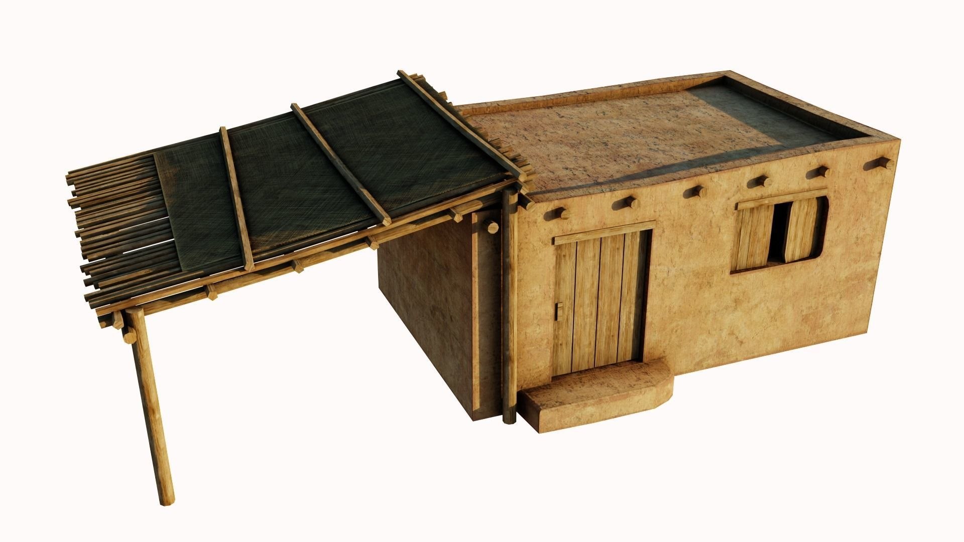 Small Hut Model - TurboSquid 1835519