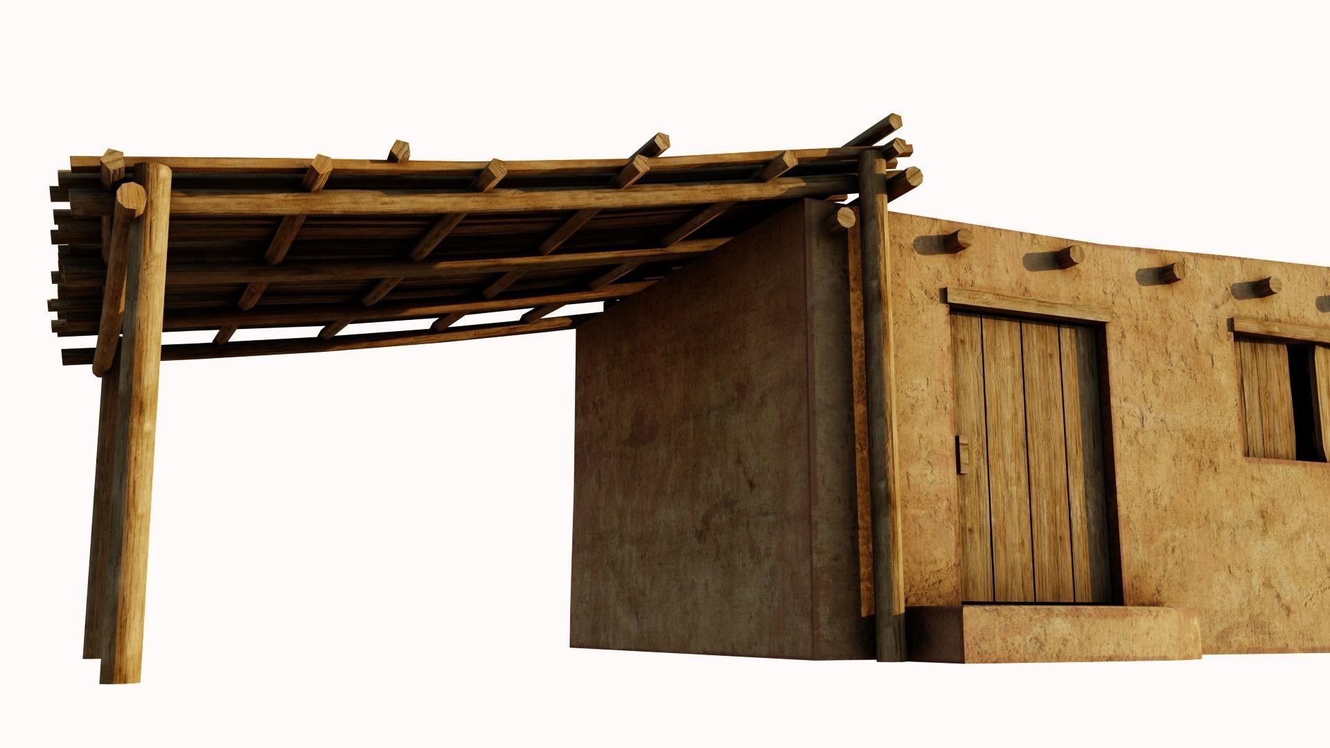 Small Hut Model - TurboSquid 1835519