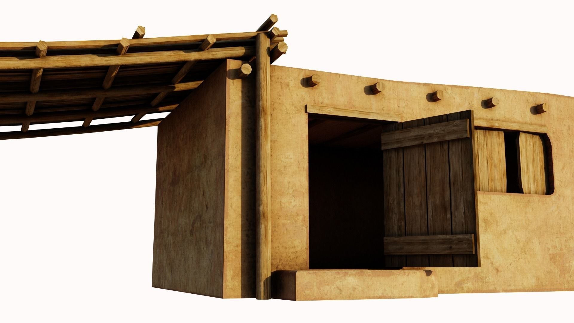 Small Hut Model - TurboSquid 1835519