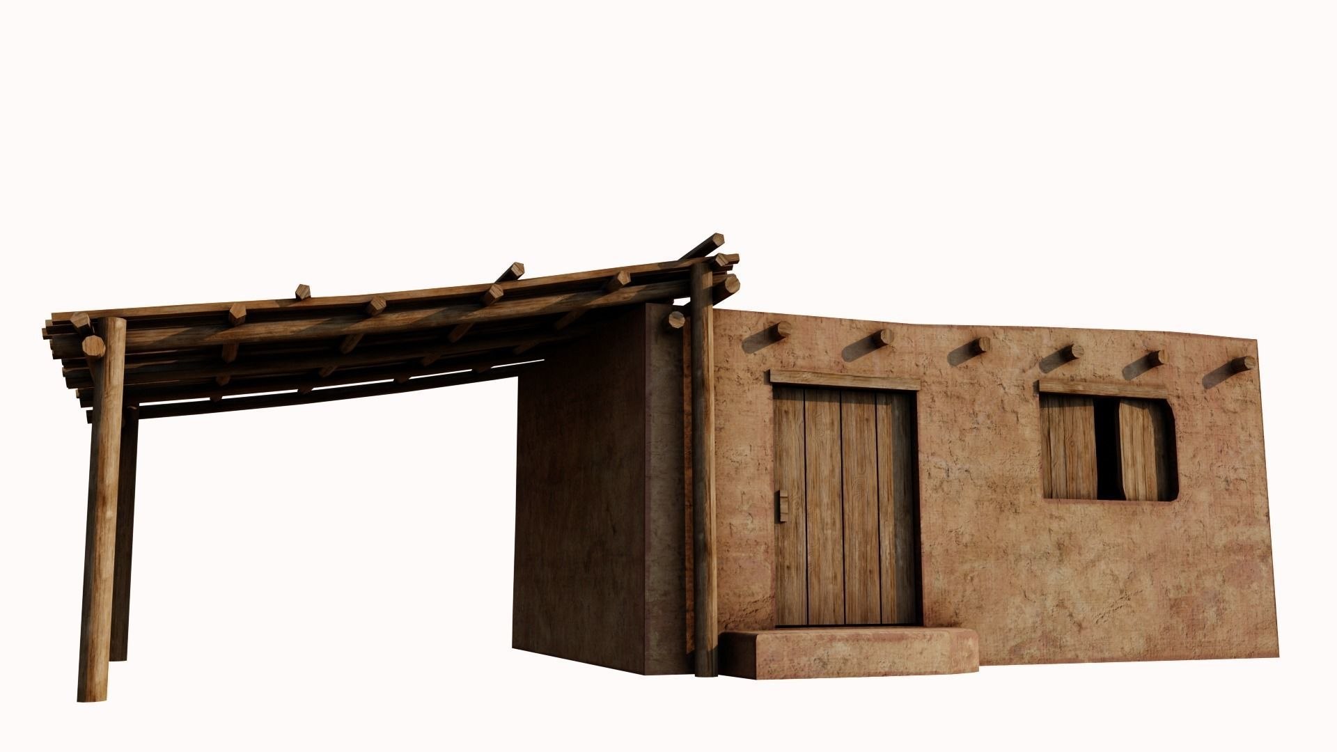 Small Hut Model - TurboSquid 1835519