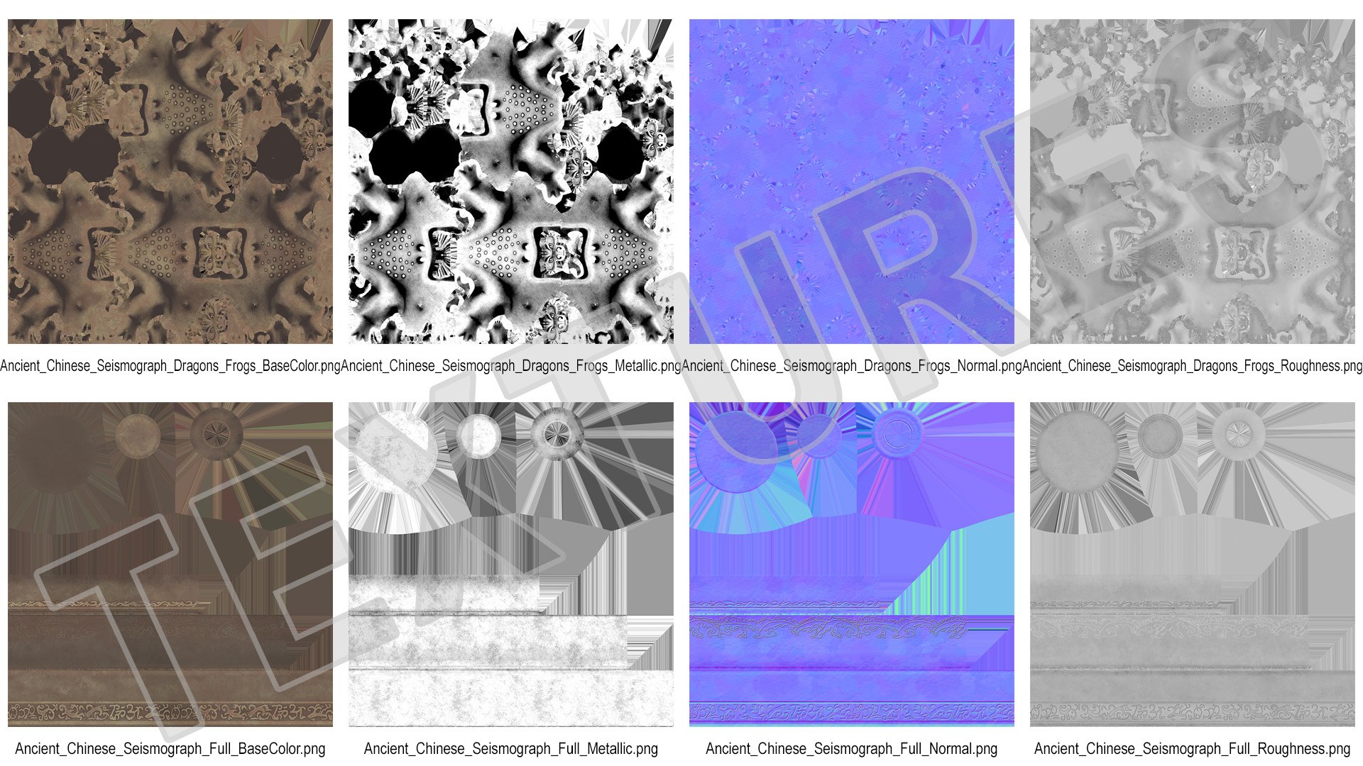 Ancient Chinese Seismograph Bronze 3D - TurboSquid 2417424