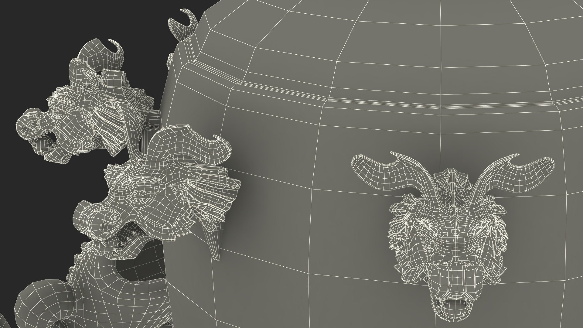 Ancient Chinese Seismograph Bronze 3D - TurboSquid 2417424