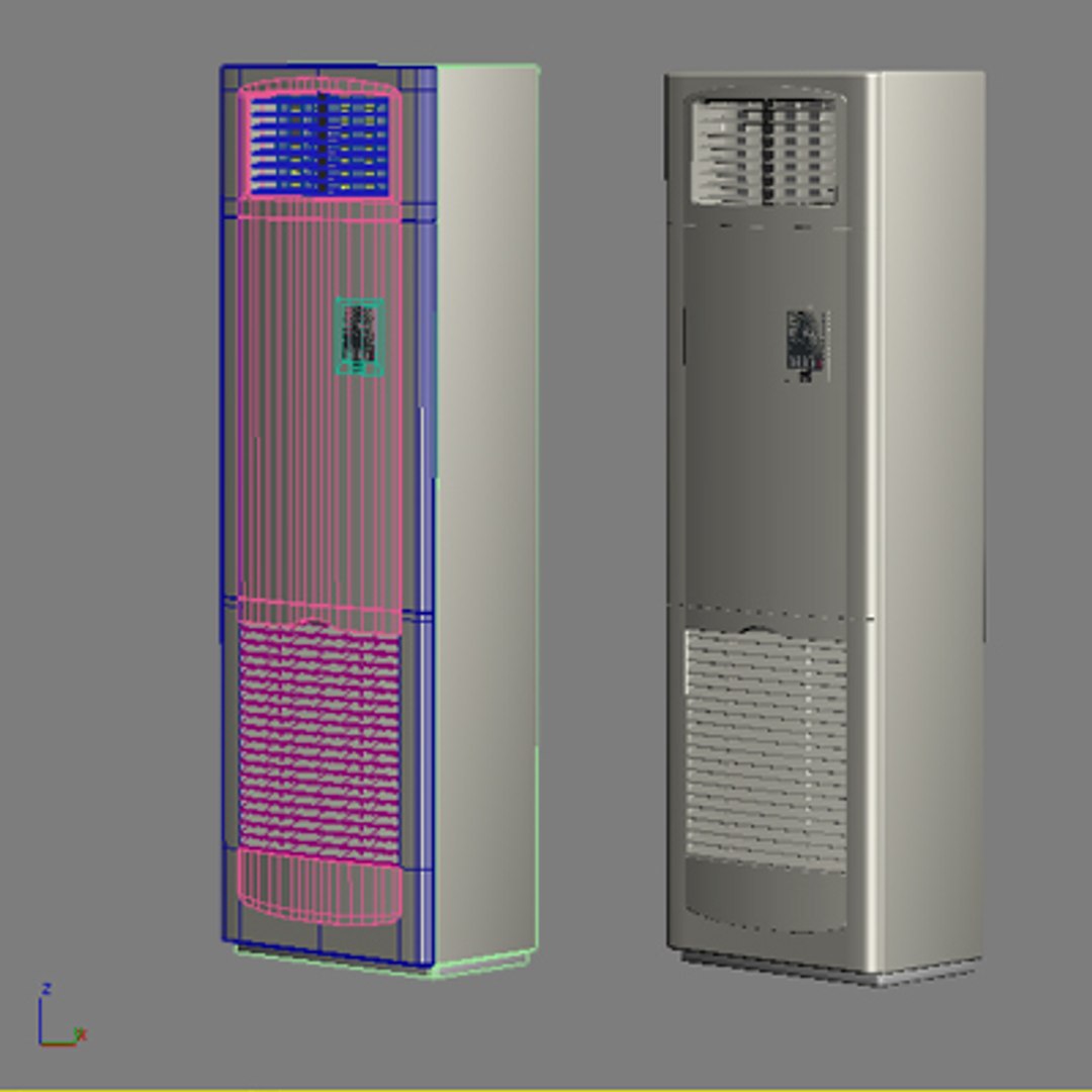 3d Industrial Air Conditioner Model