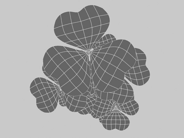 clover shamrock 3d model
