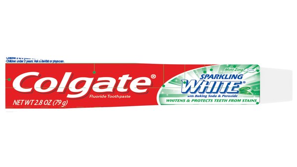 3D toothpaste colgate tooth model - TurboSquid 1708982