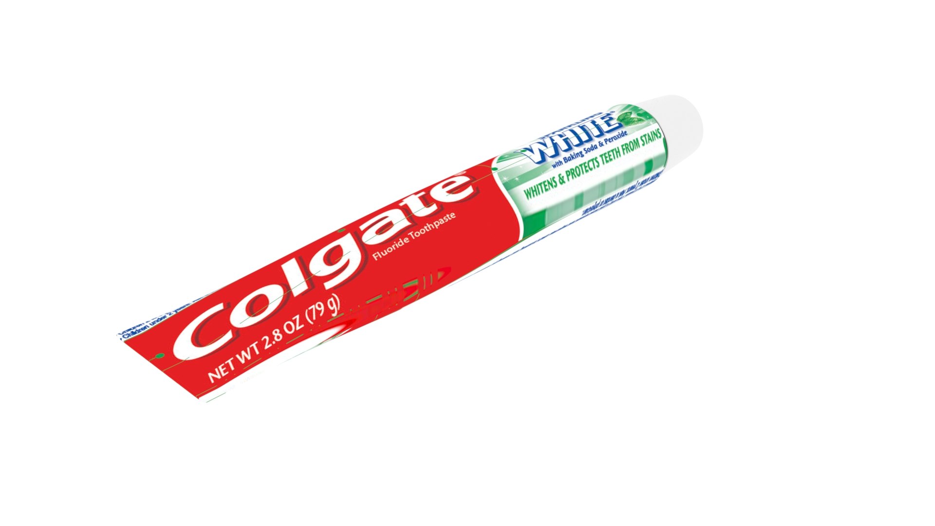 3D toothpaste colgate tooth model - TurboSquid 1708982