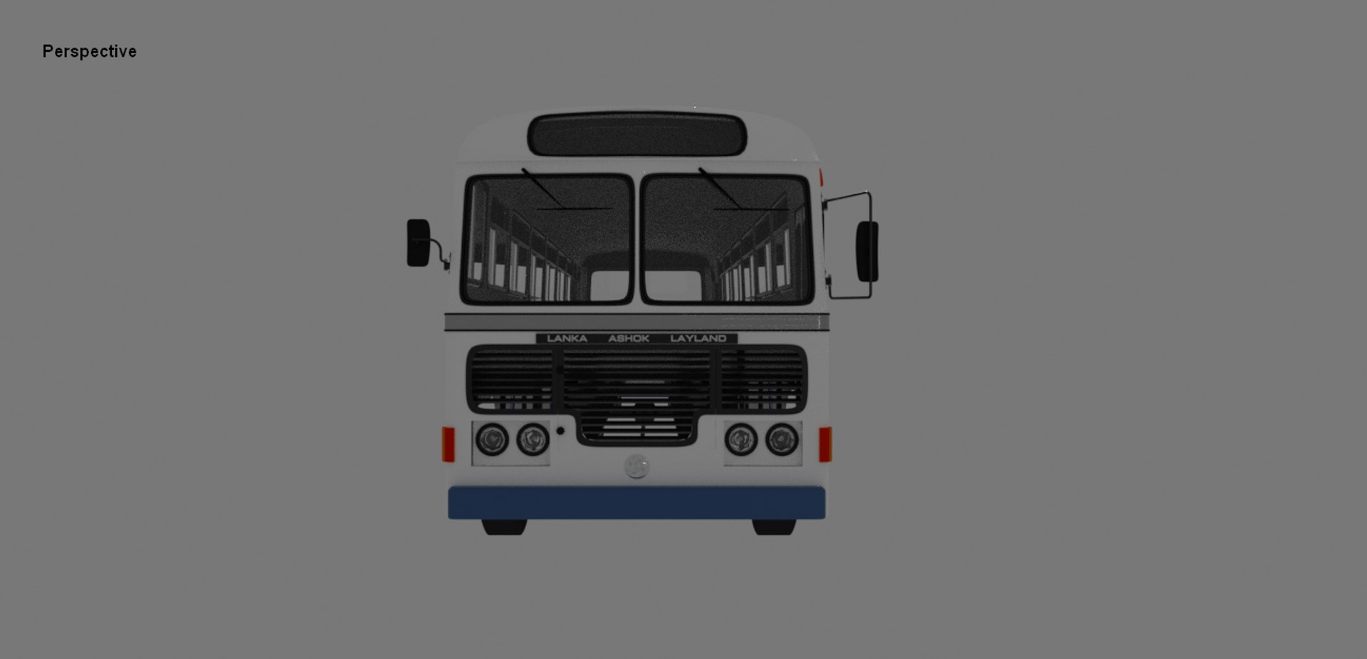 Lanka Ashok Layland Bus 3D Model - TurboSquid 1592484