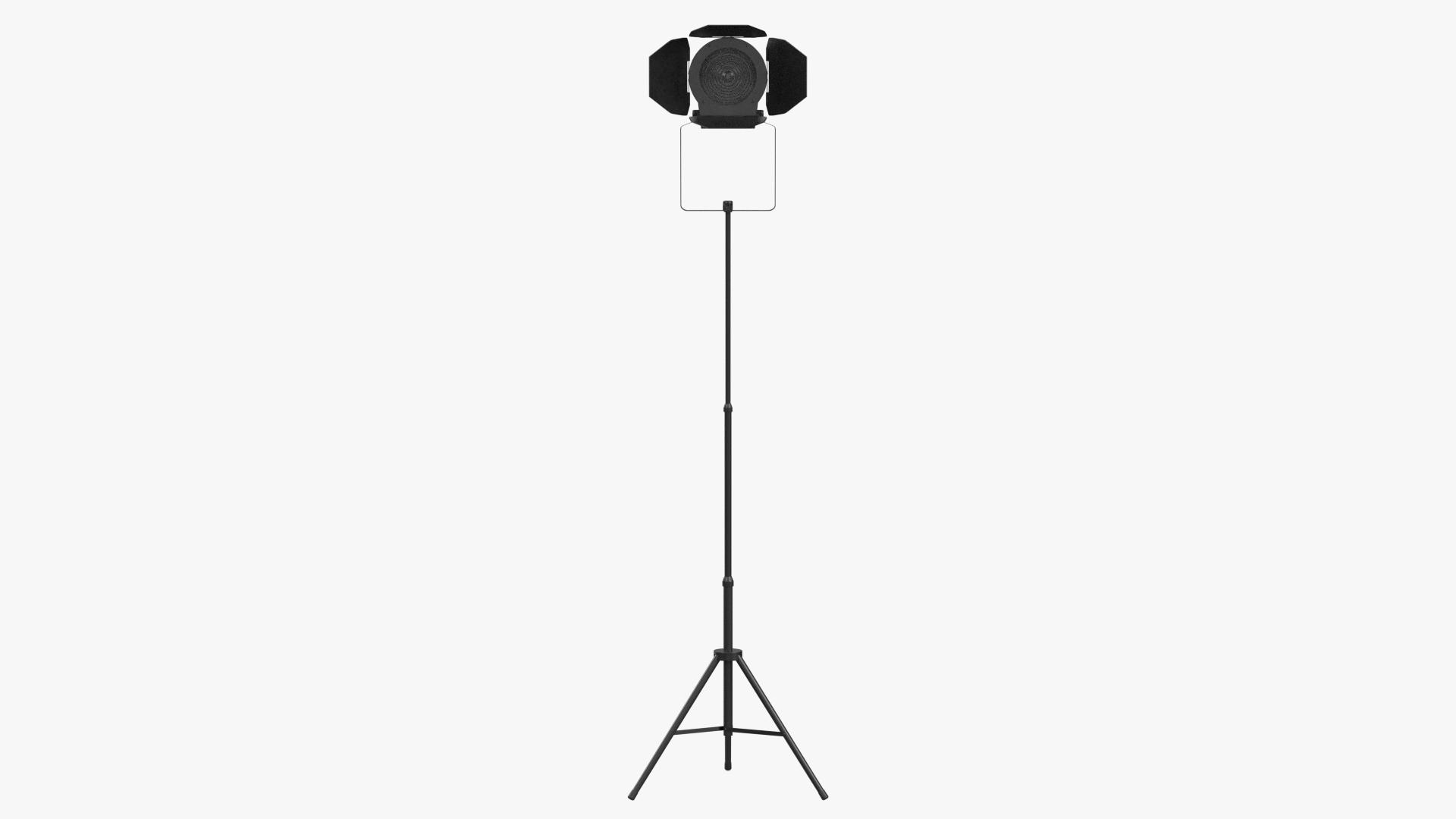DMX Stage Light On Tripod 1 3D Model - TurboSquid 1899472