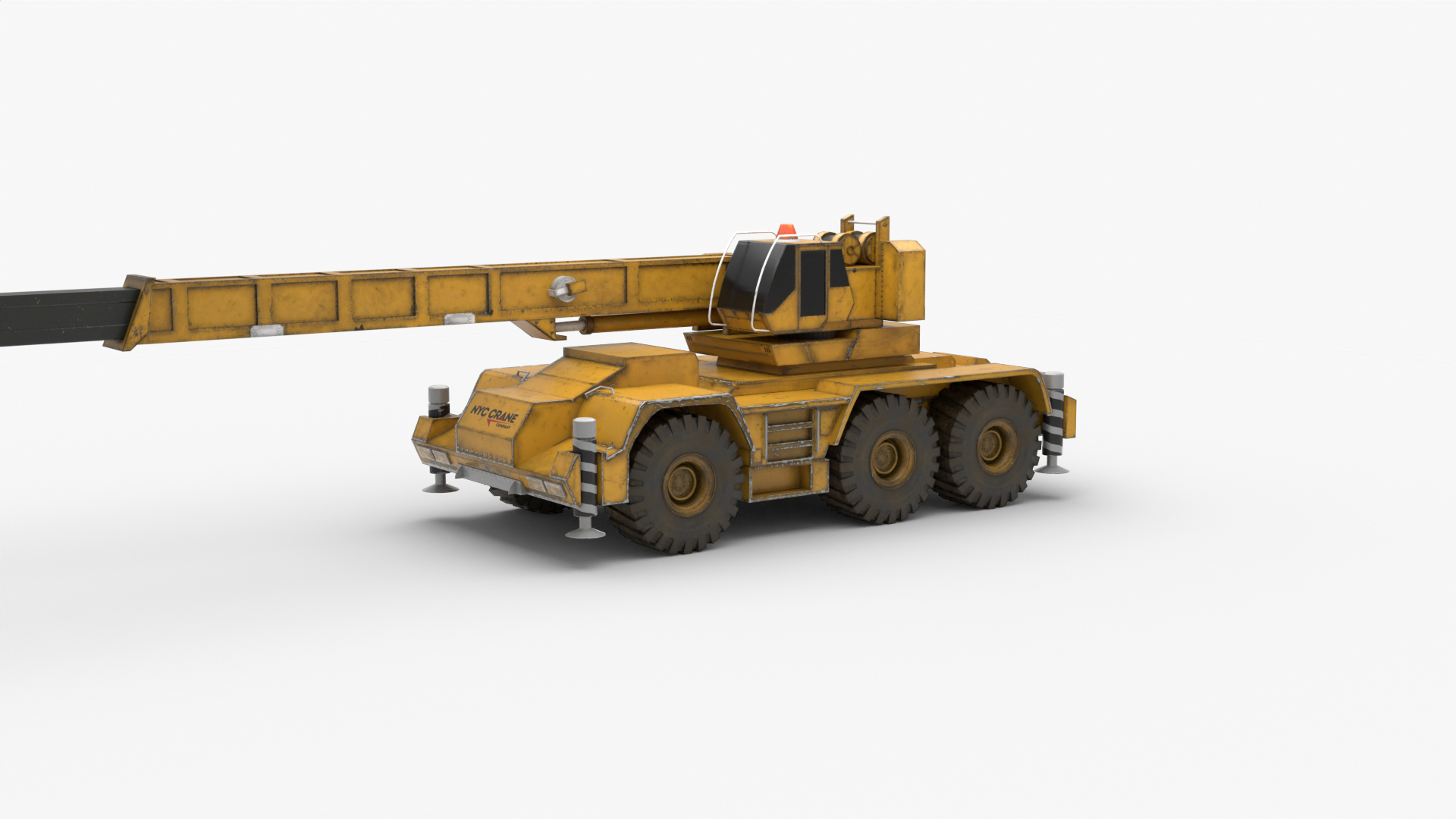 Mobile Crane 3D Model - TurboSquid 2227421