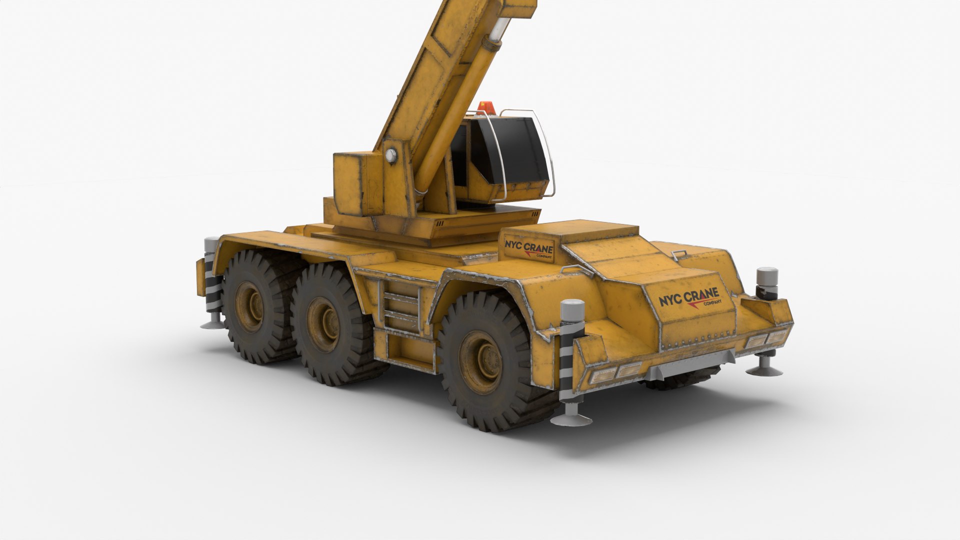 Mobile Crane 3D Model - TurboSquid 2227421
