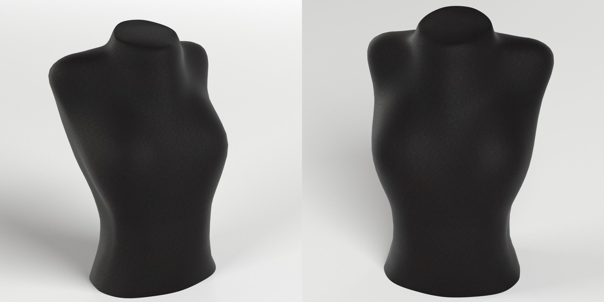 Dummy Neck Jewelry 3D - TurboSquid 1389990