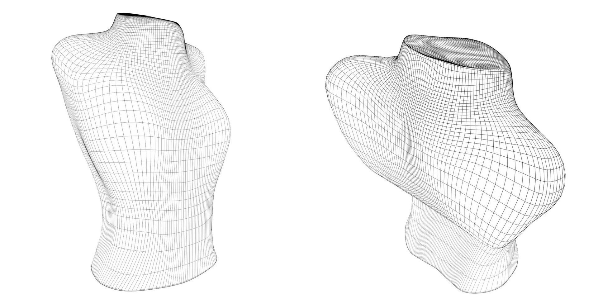 Dummy Neck Jewelry 3D - TurboSquid 1389990