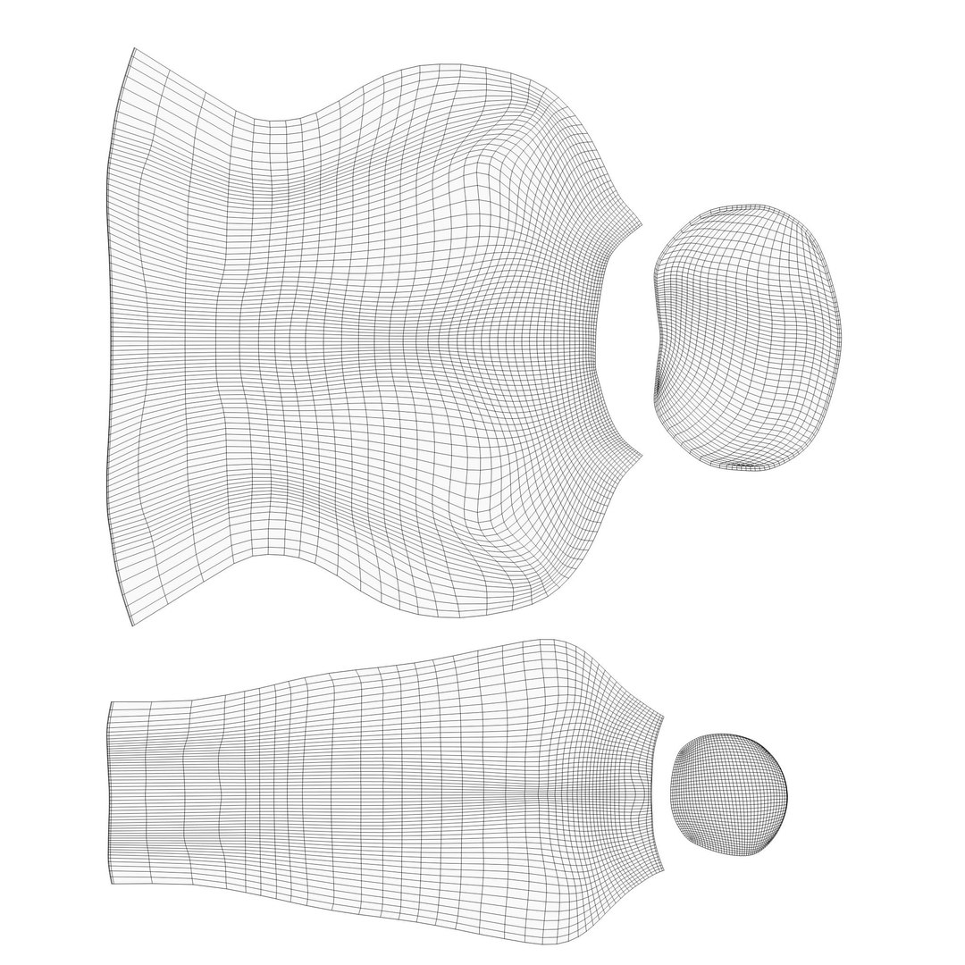 Dummy Neck Jewelry 3D - TurboSquid 1389990