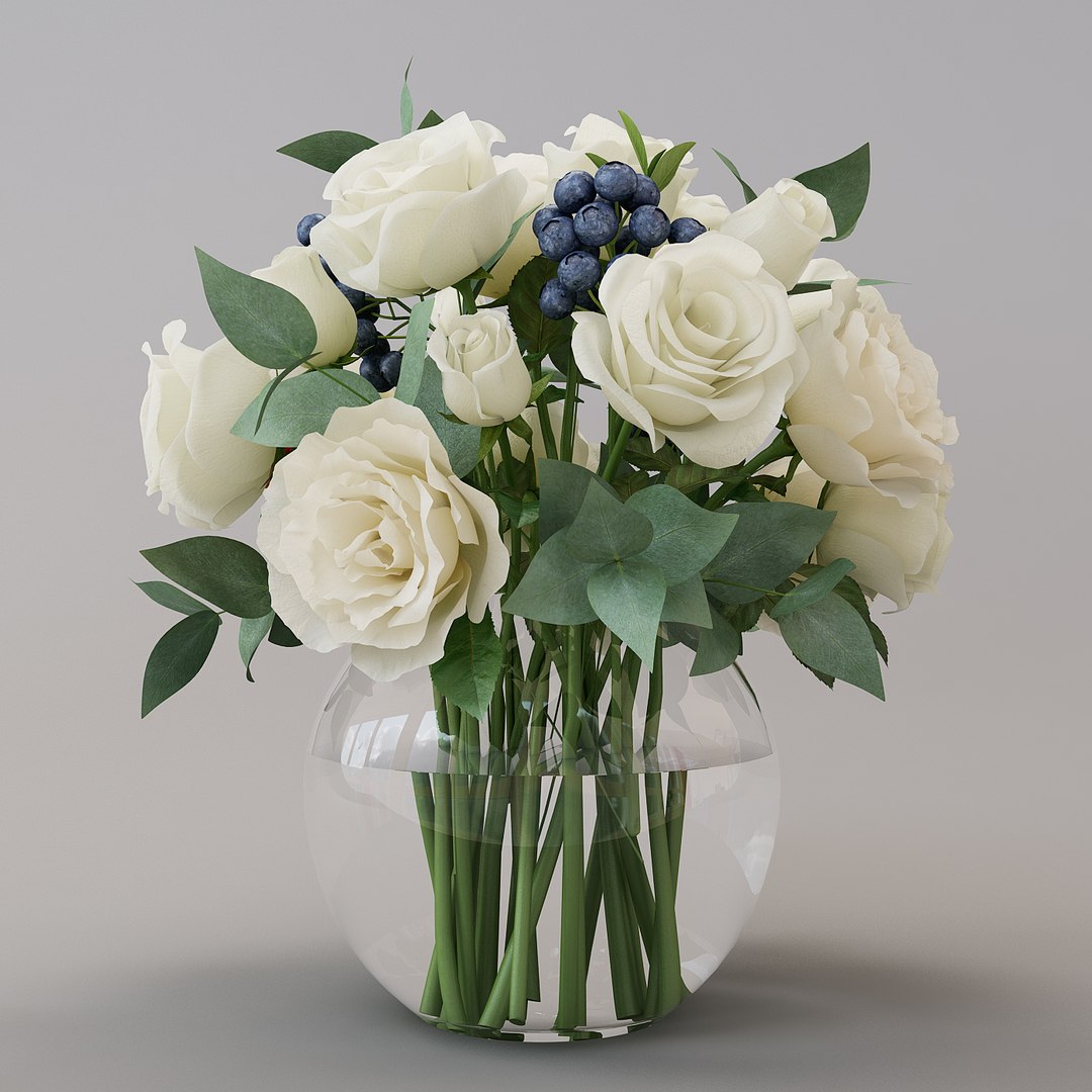 Flowers bouquet 3D model | 1147856 | TurboSquid