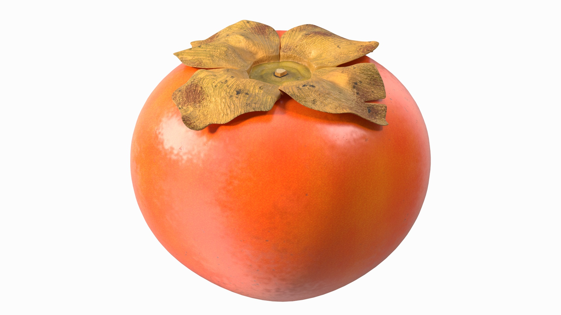 3D Persimmon Fruit - TurboSquid 2063620