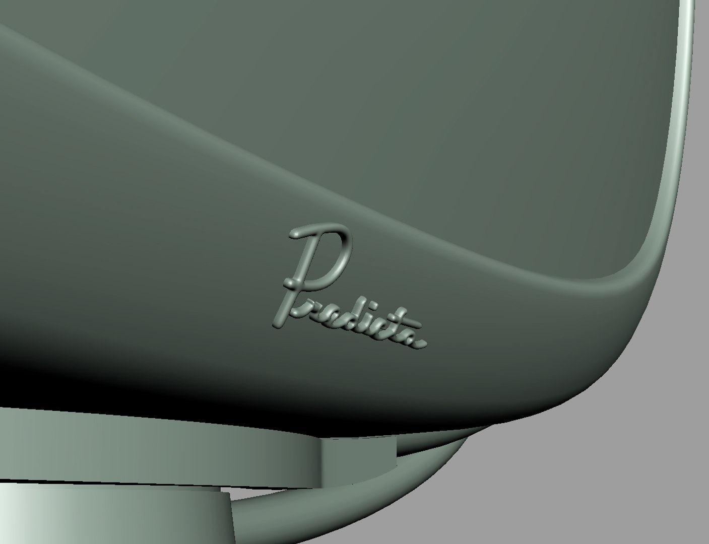 3d Model Retro Tv Philco Predicta