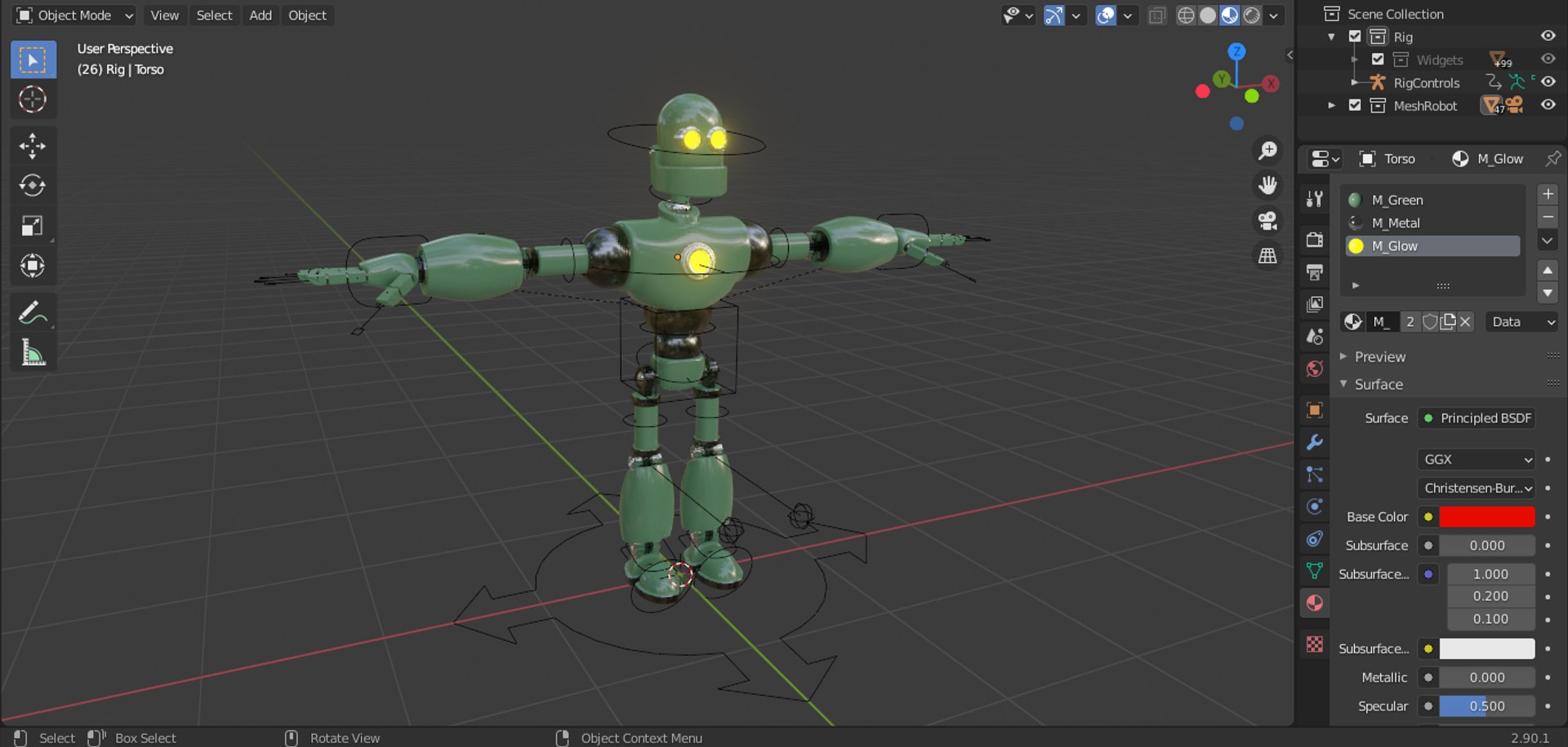 Robot rigged 3D - TurboSquid 1682188
