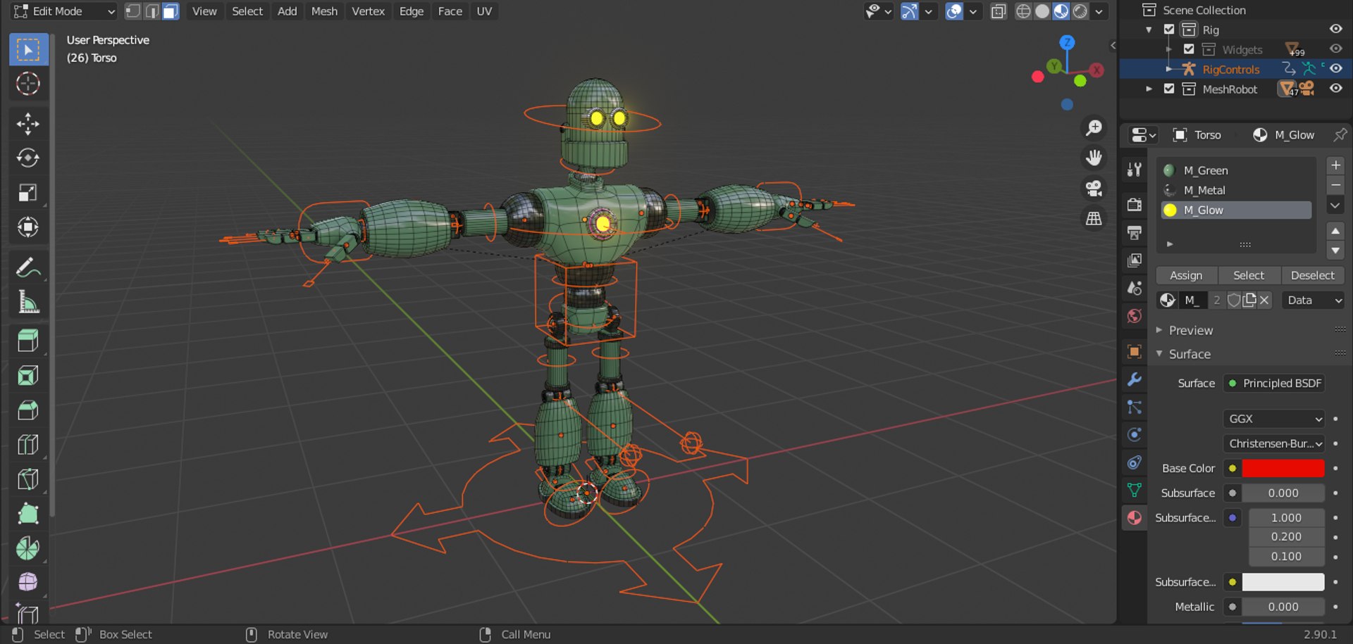 Robot rigged 3D - TurboSquid 1682188