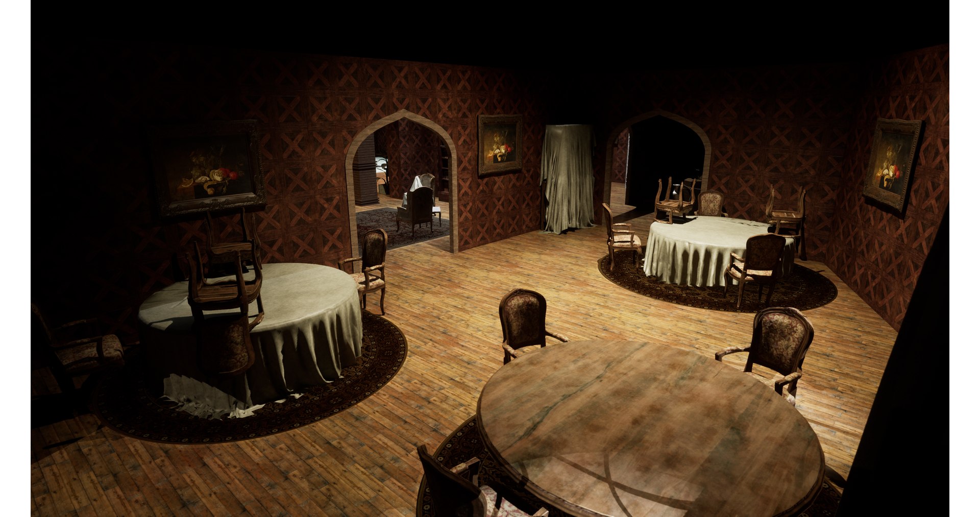 Mafia Safehouse Stylized Combat Environment 3D - TurboSquid 2426421