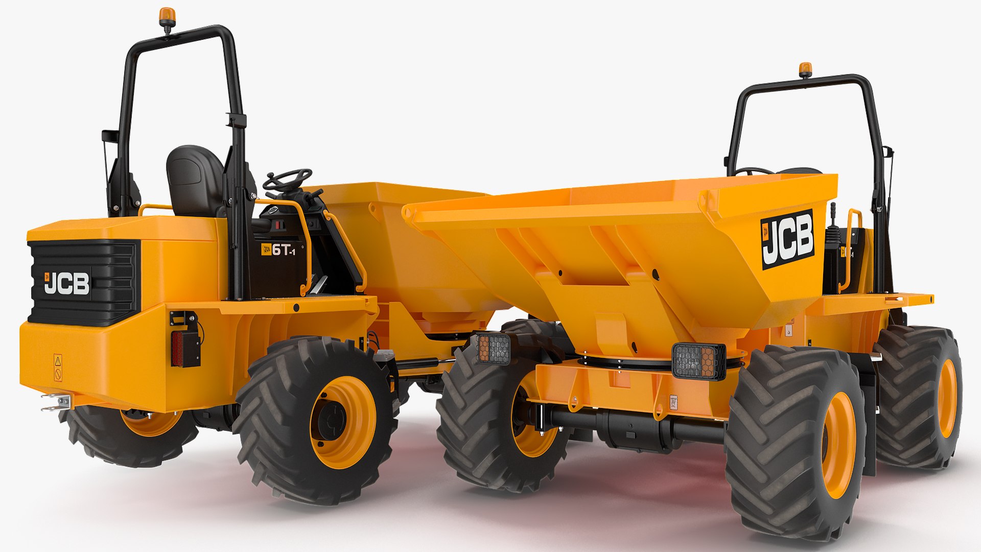 6t-1 site dumper dump truck 3D model - TurboSquid 1495643