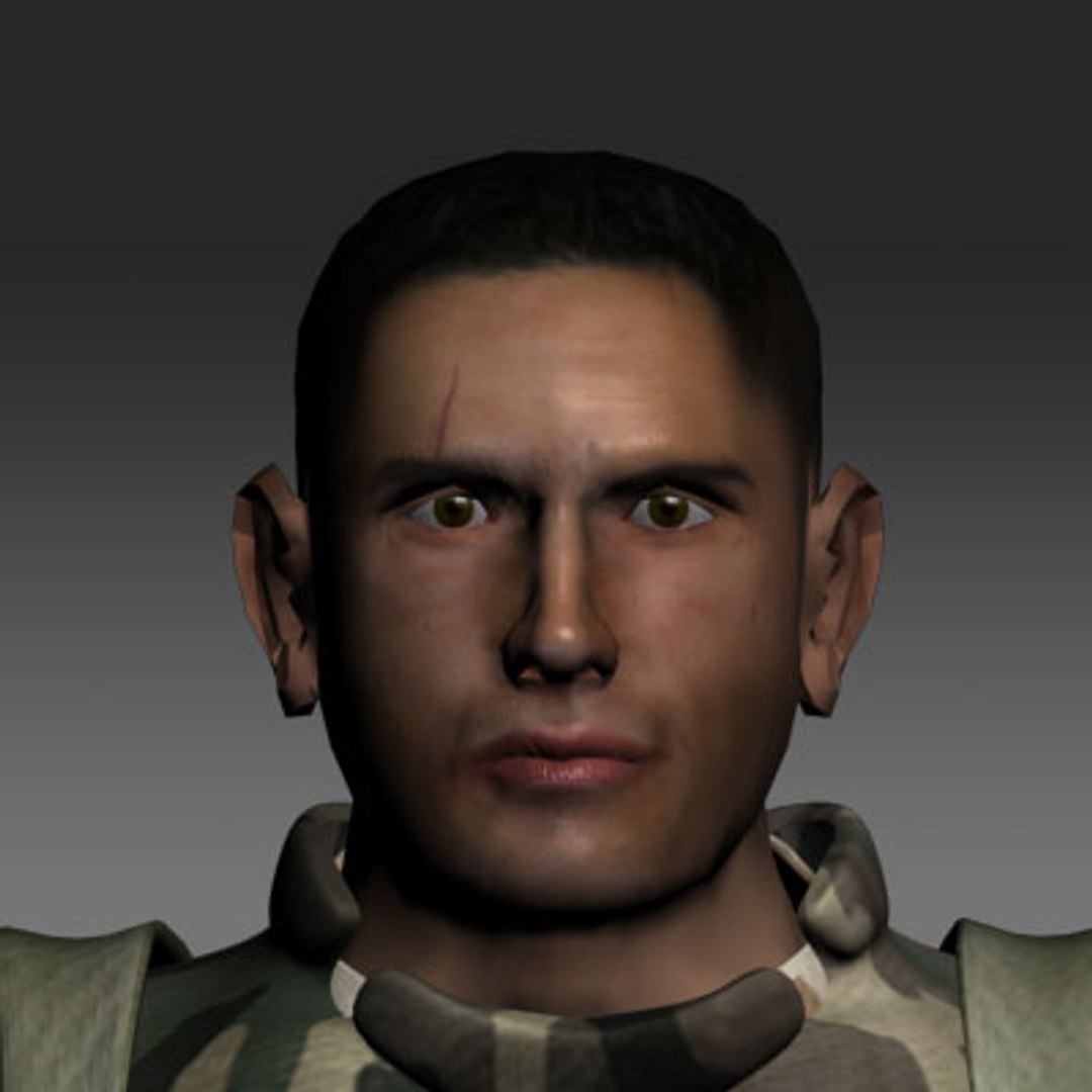Soldier Rigged Max
