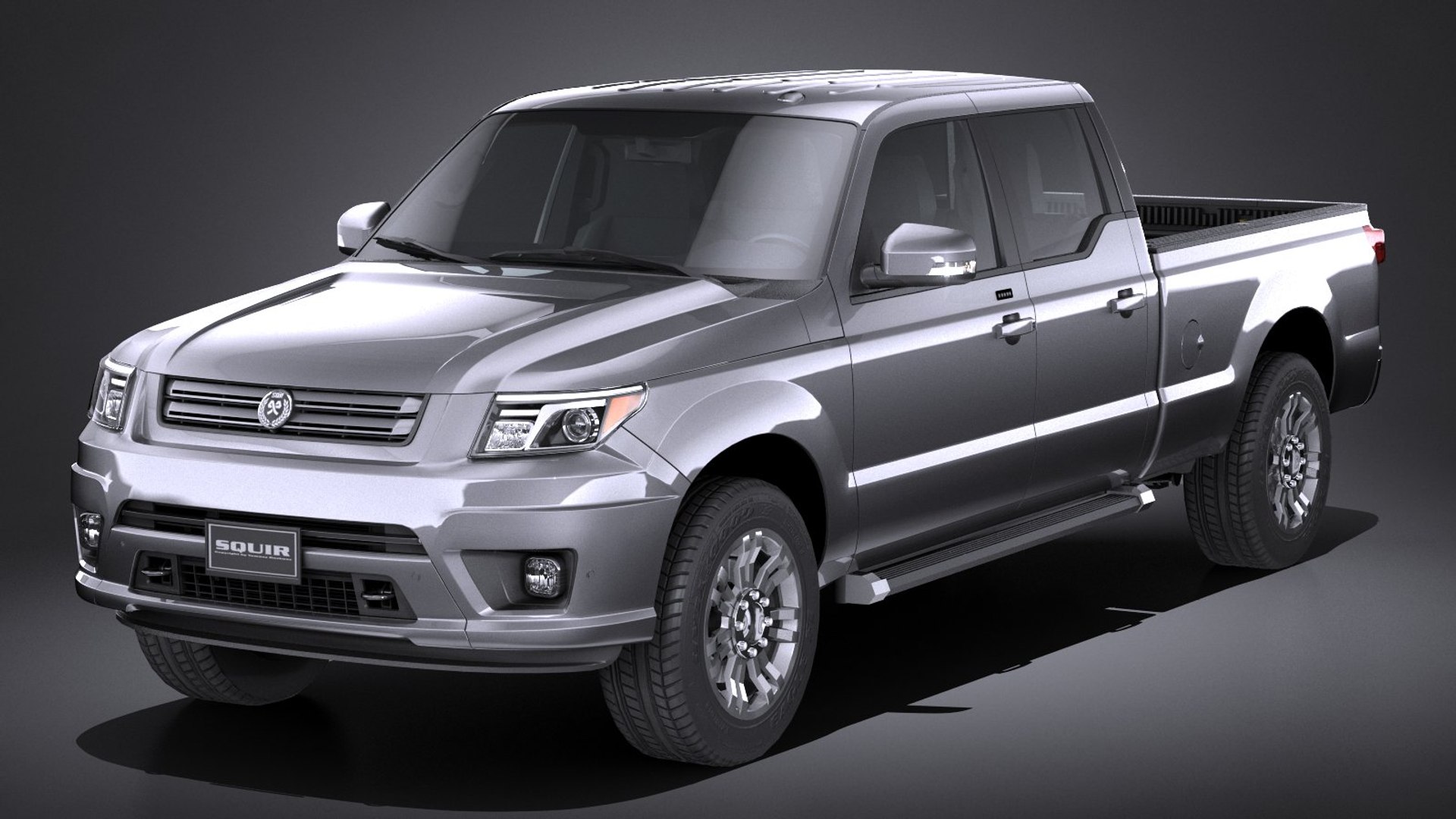 Generic pickup 2015 3D model - TurboSquid 1382918
