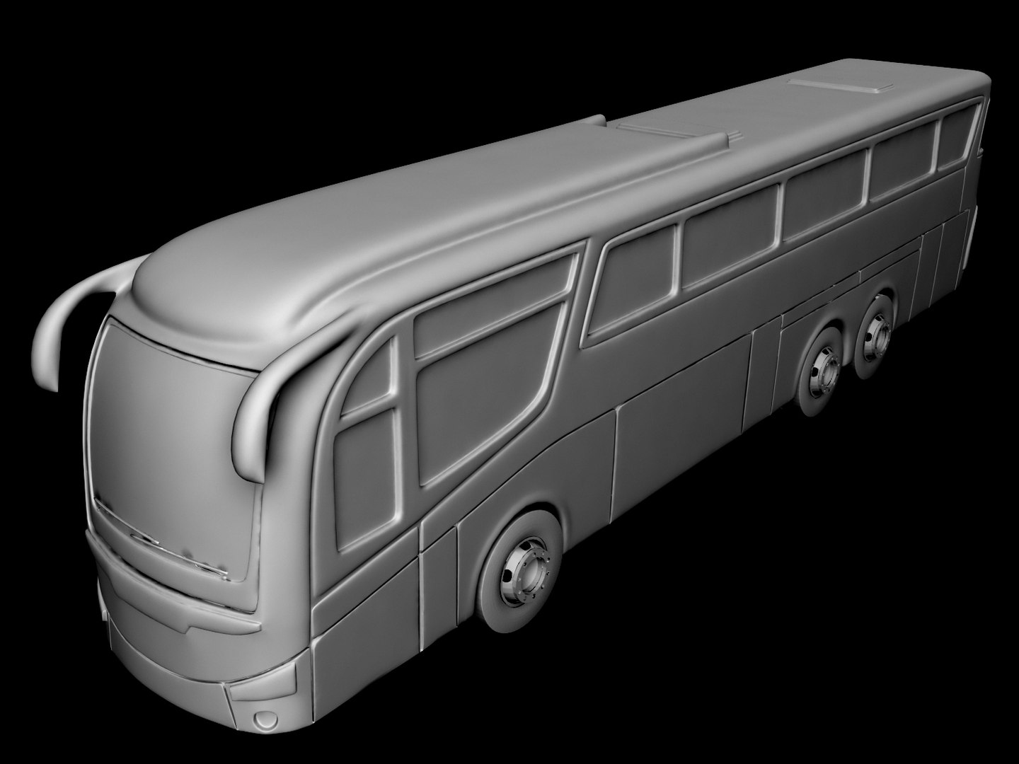 3d Model Bus