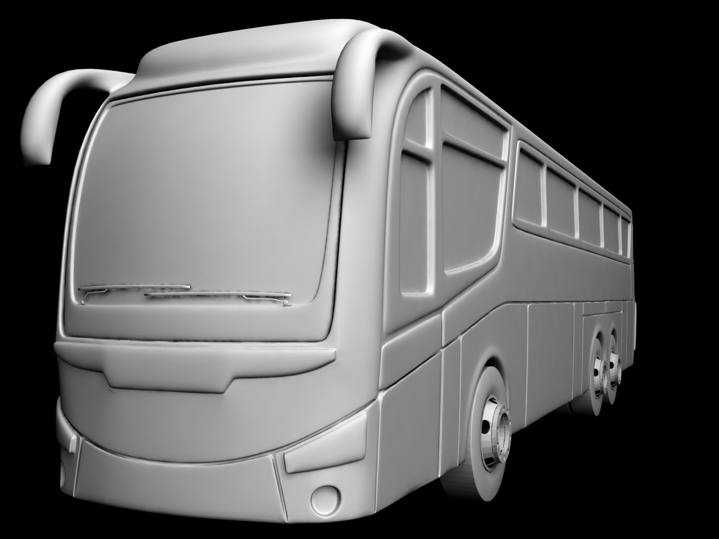 3d Model Bus
