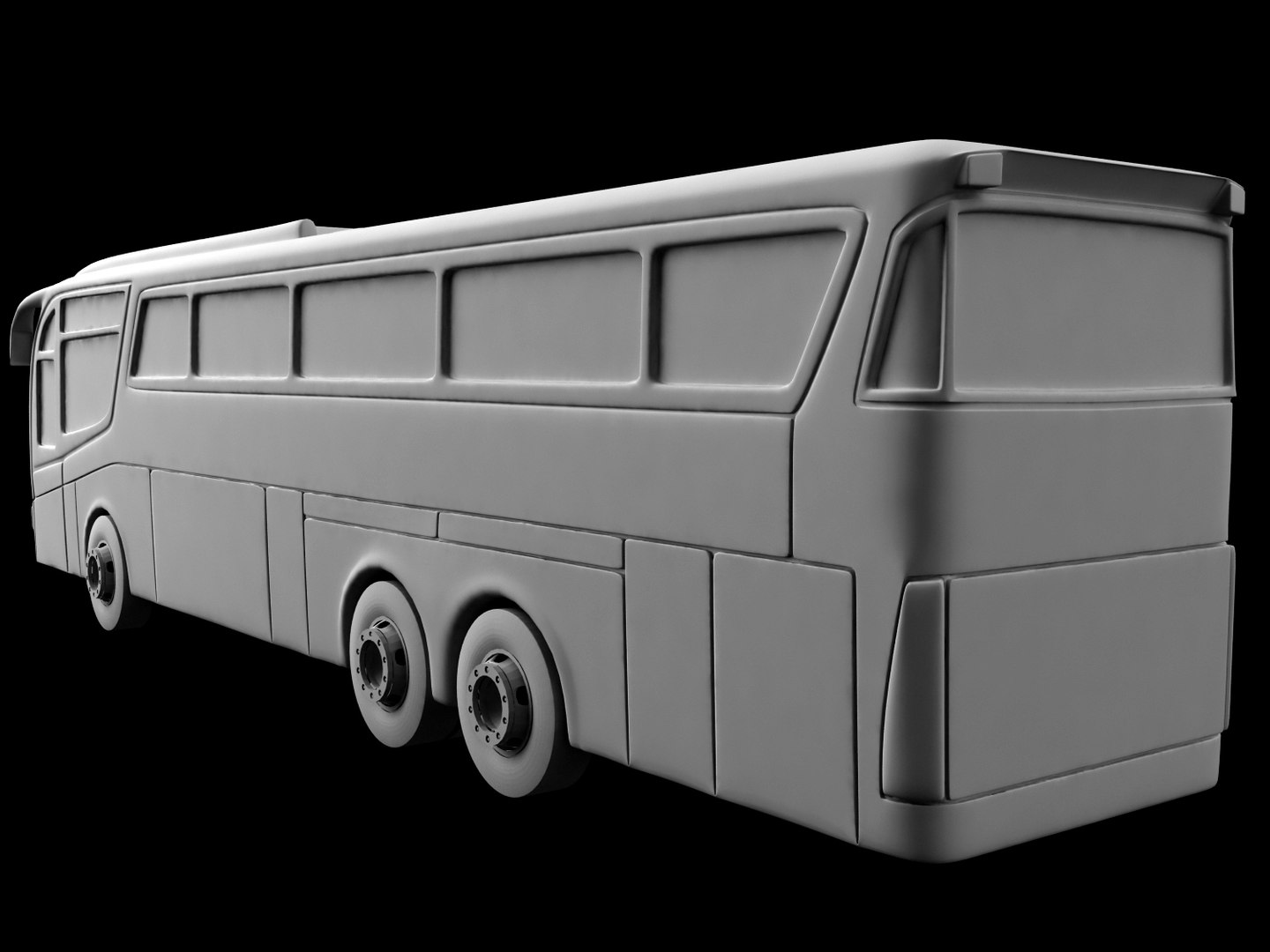 3d Model Bus