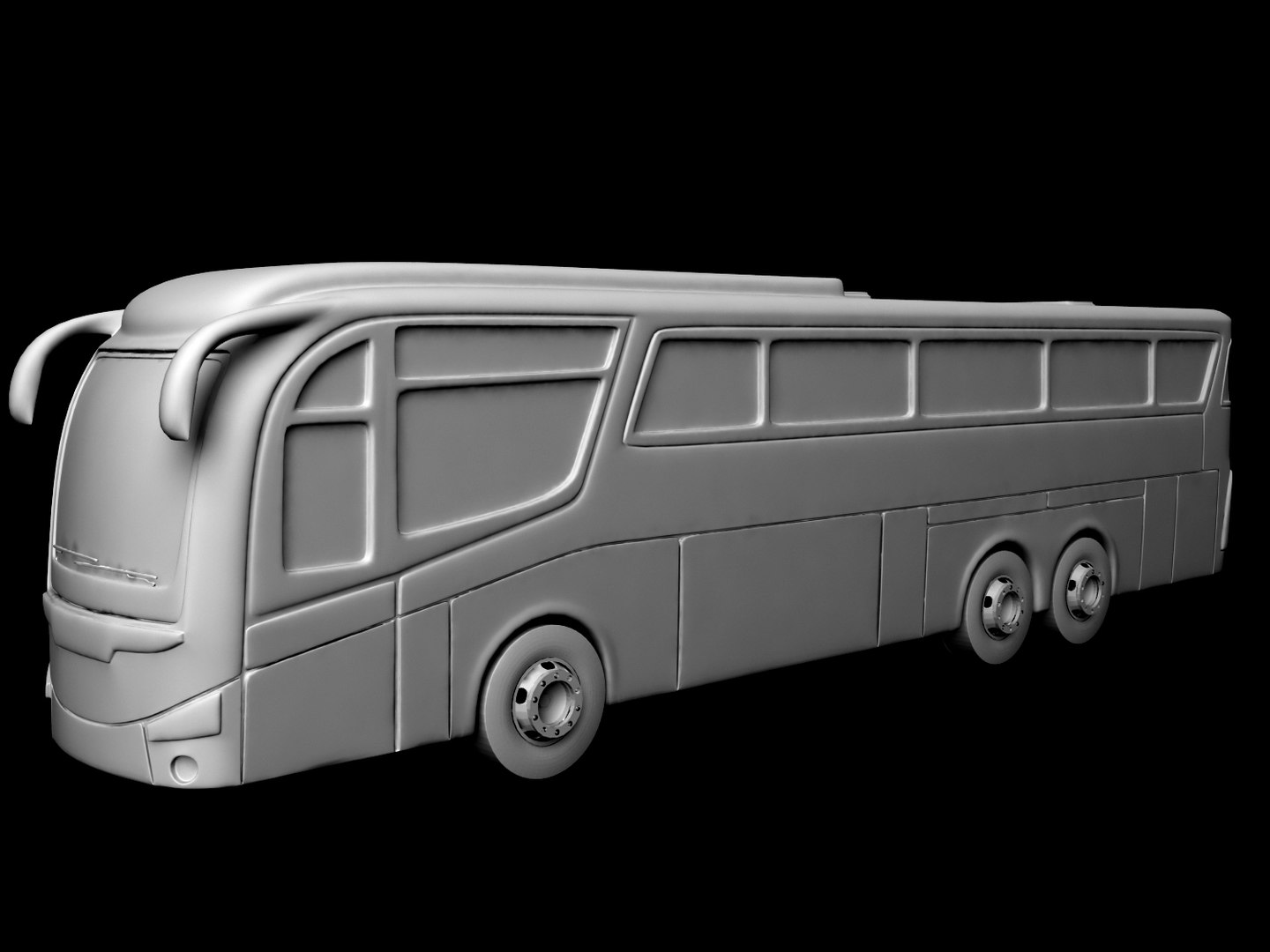3d Model Bus