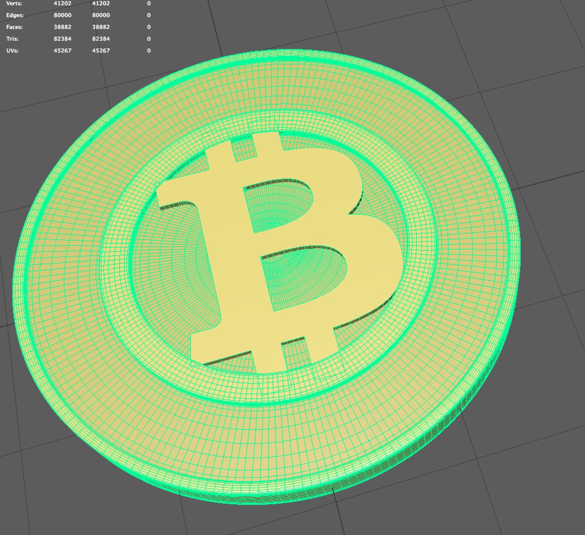 3D model bitcoin coin - TurboSquid 1248980