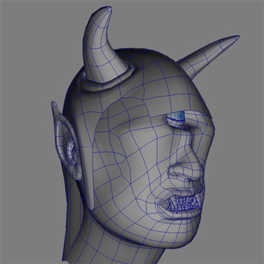 fantasy cyclops head 3d model