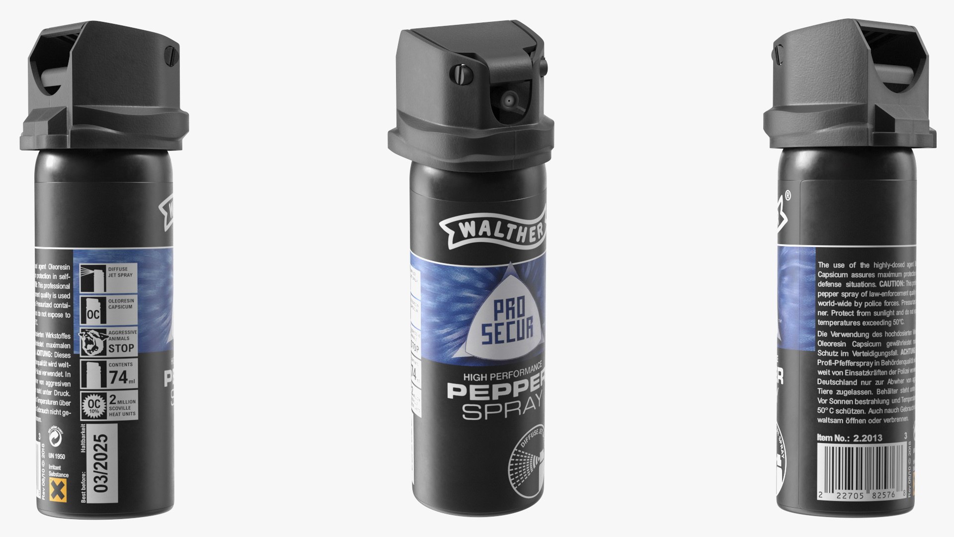 3D Pepper Spray Walther ProSecur - TurboSquid 2167812