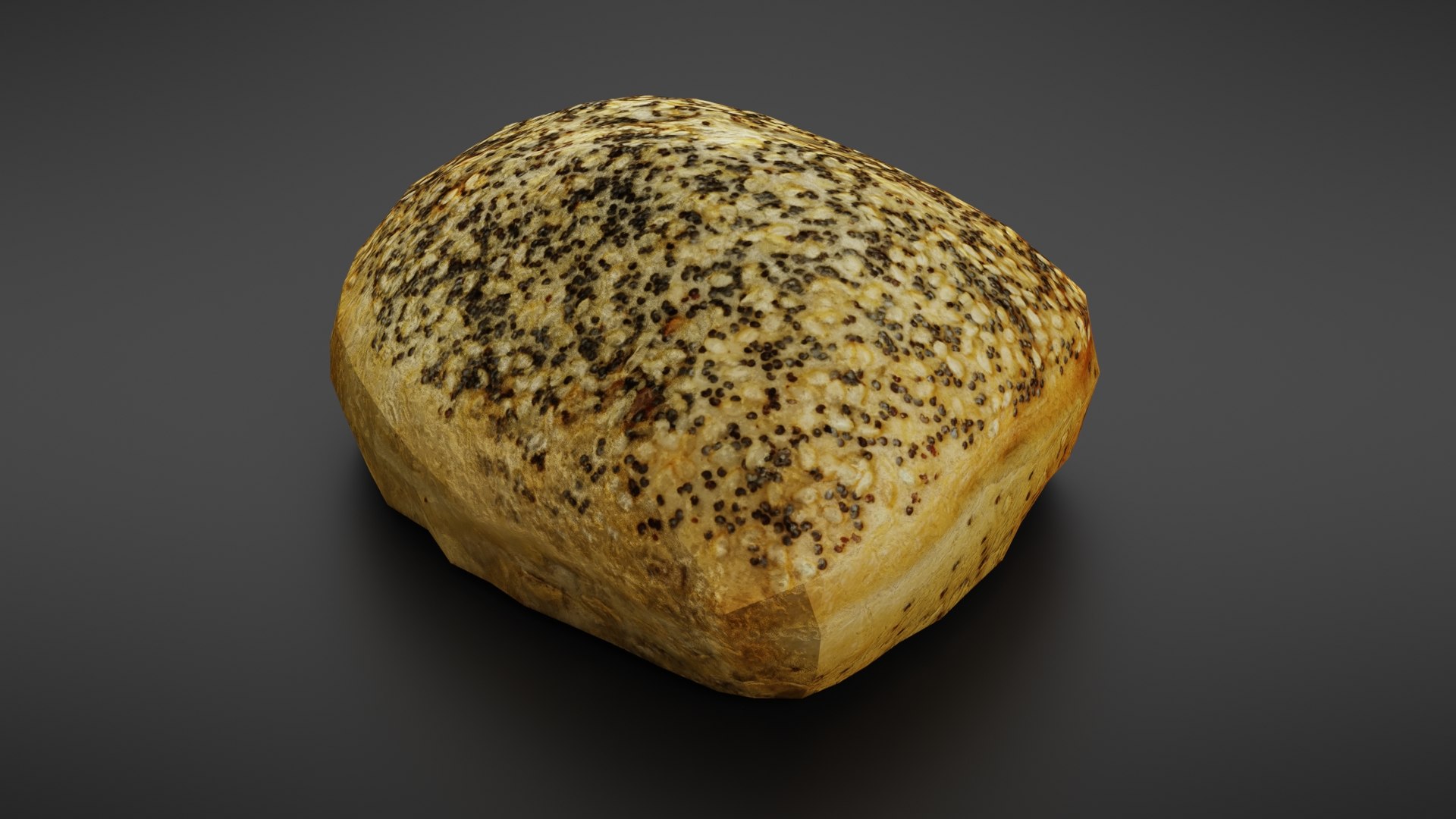 Roll Bread Scan 3D Model - TurboSquid 1394673