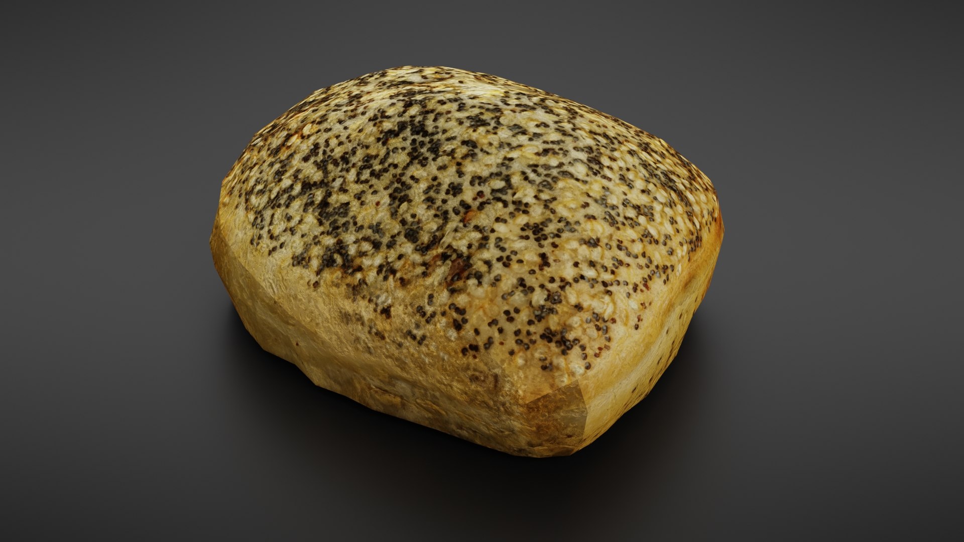 Roll Bread Scan 3D Model - TurboSquid 1394673