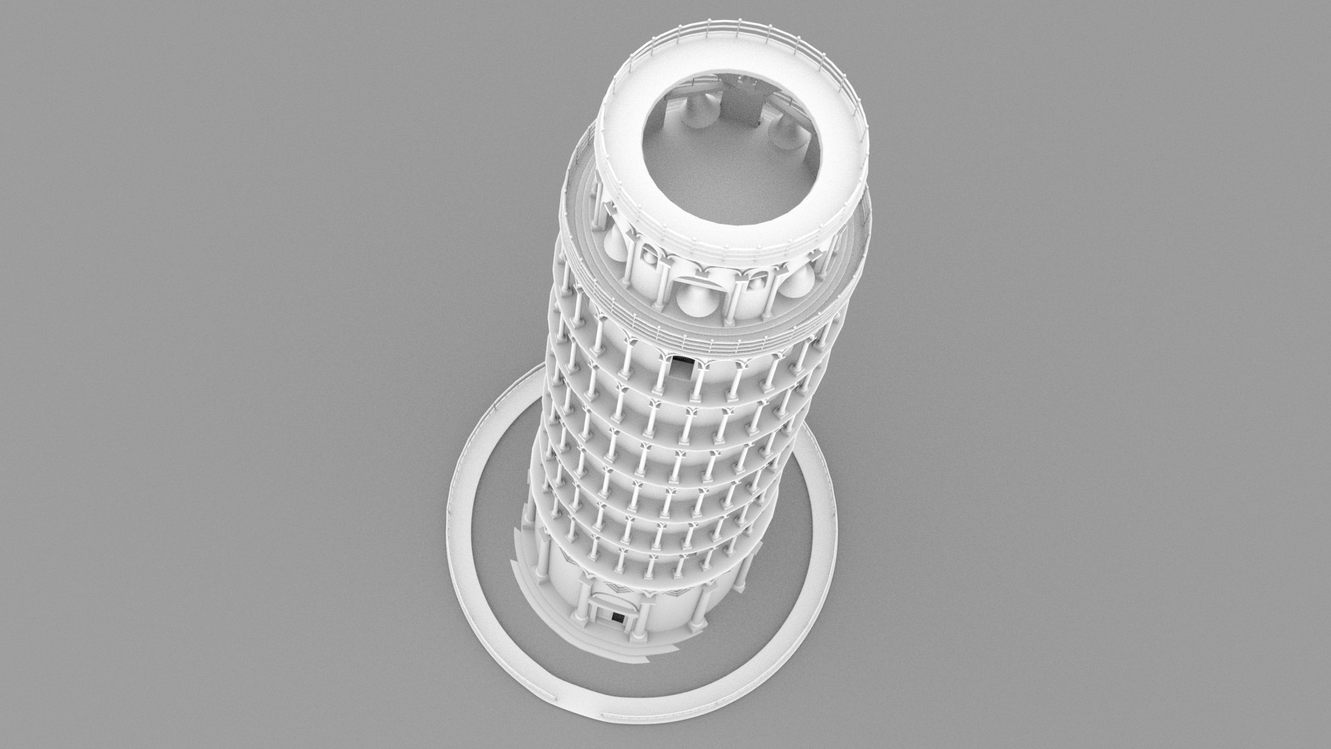 Pisa Tower 3D - TurboSquid 2114468