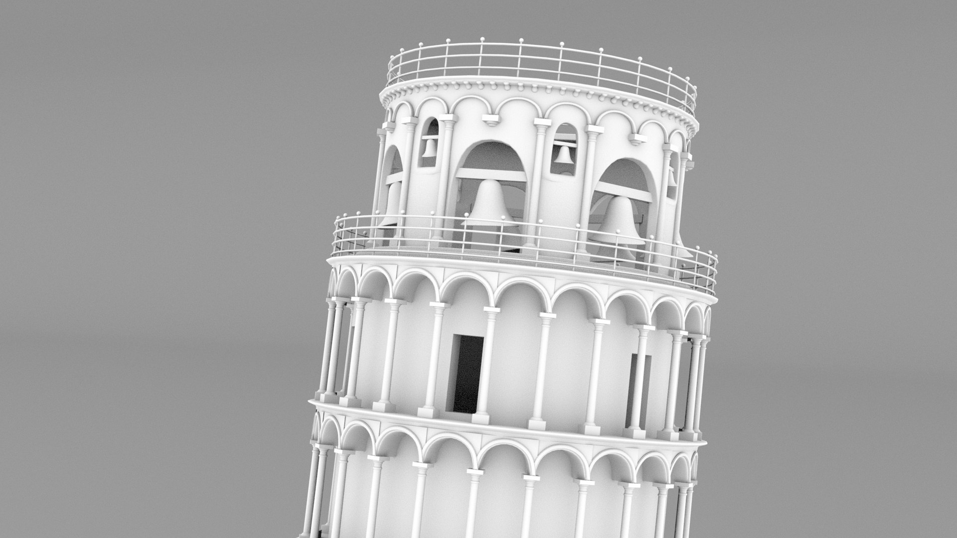 Pisa Tower 3D - TurboSquid 2114468