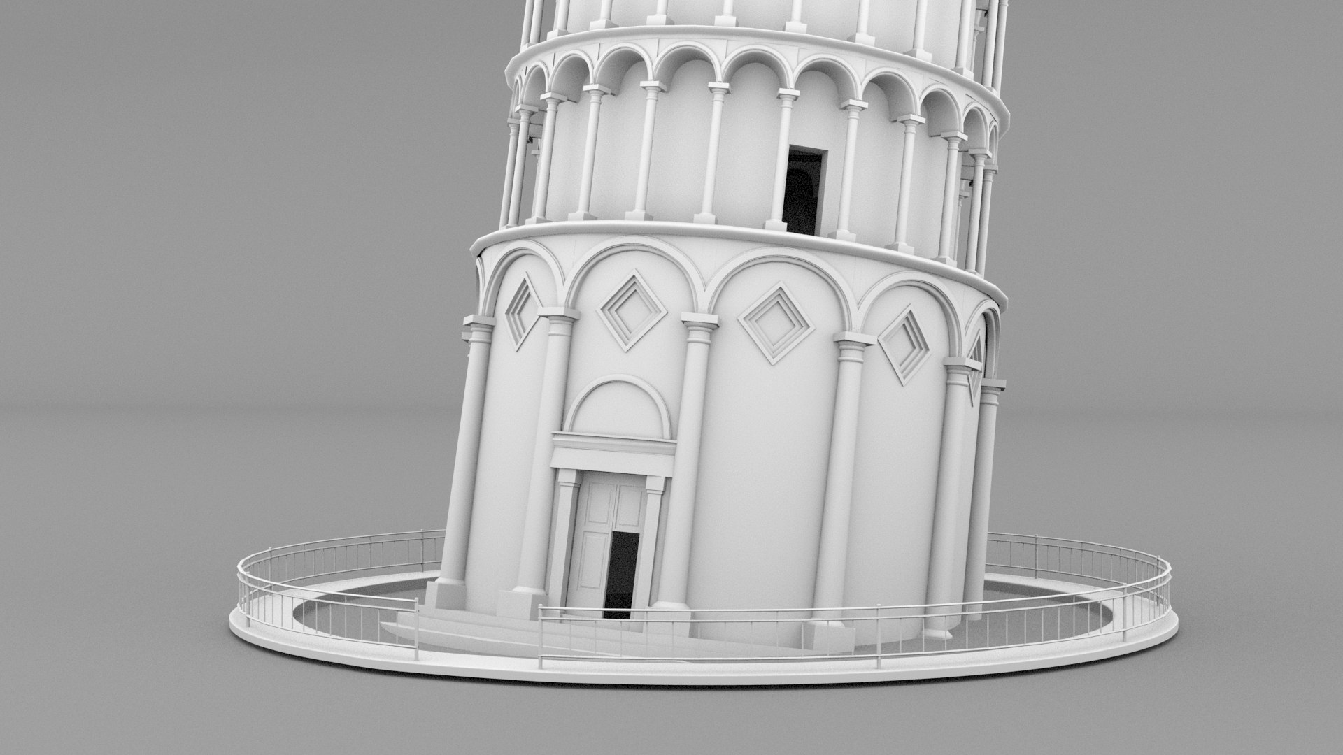 Pisa Tower 3D - TurboSquid 2114468