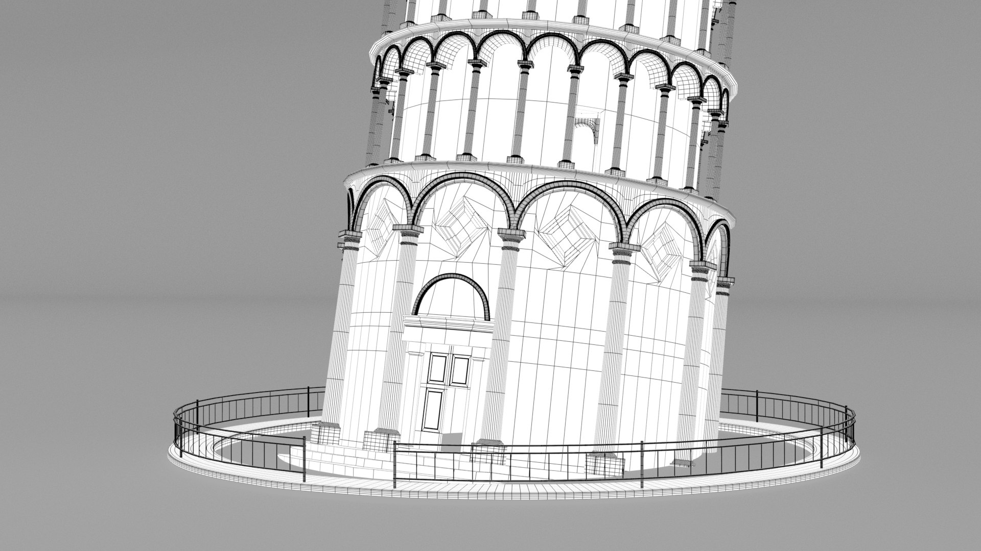 Pisa Tower 3D - TurboSquid 2114468
