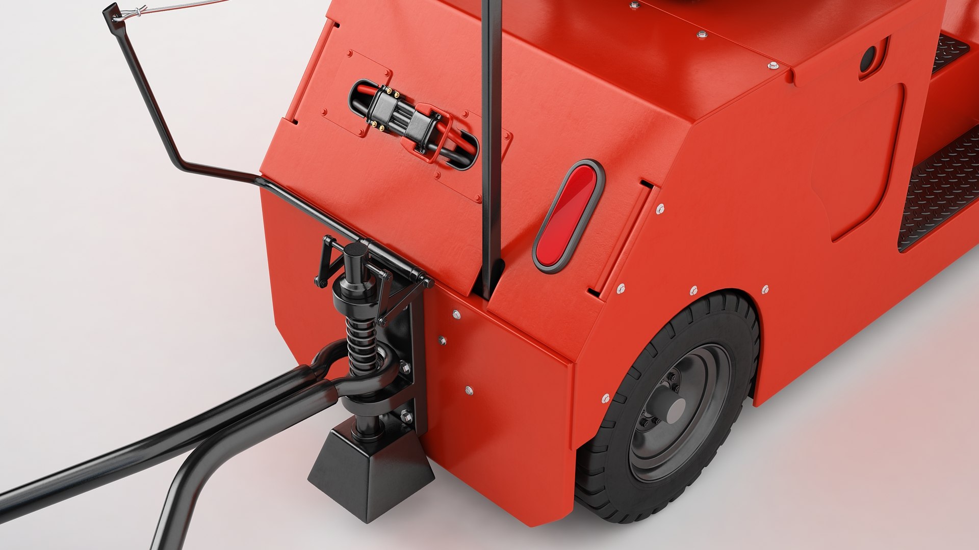 3D model Electric Industrial Tugger 14 - TurboSquid 1743149